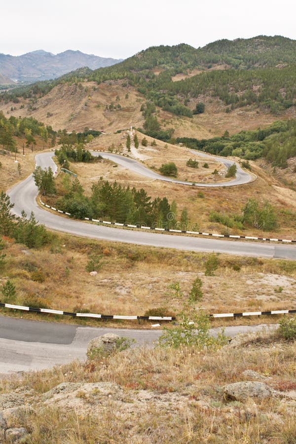 Narrow twisting road stock photo. Image of trip, cascade - 21907592
