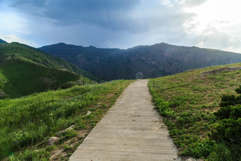 Narrow Mountain Path Scenic View Stock Images - Download 1,053 Royalty ...