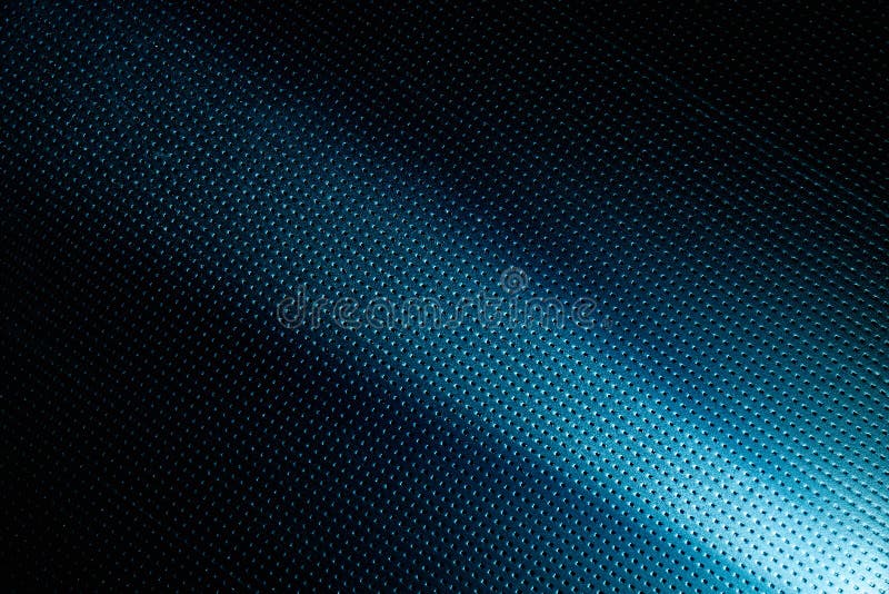 Narrow White Ray of Light on a Blue Background in a Black Dot Stock ...