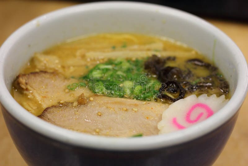 Naruto Bowl Soup stock photo. Image of cabbage, spoon - 29347506