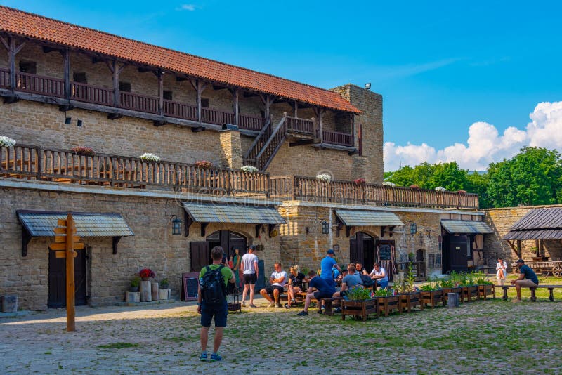 Narva, Estonia, June 28, 2022: View of the Narva Castle in Eston ...
