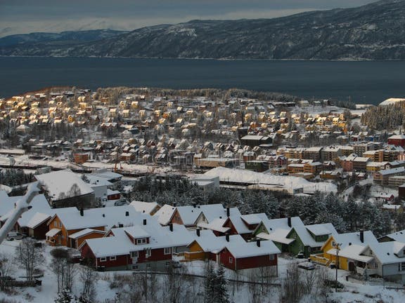 Narvik stock photo. Image of colour, church, narvik, view - 2202750