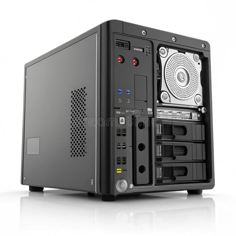 NAS Device Vector Illustration Stock Illustration - Illustration of ...