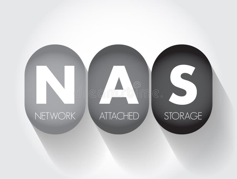 Network Attached Storage Stock Illustrations – 259 Network Attached ...