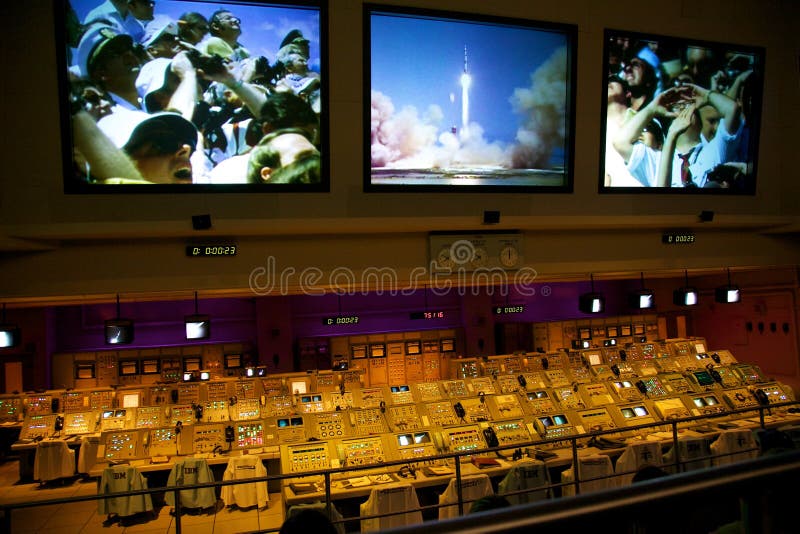 NASA Apollo Missions Flight Control Editorial Image - Image of ...