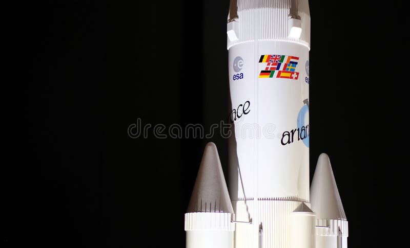 Nasa Esa Rocket in Space at the Space Expo Editorial Photography ...