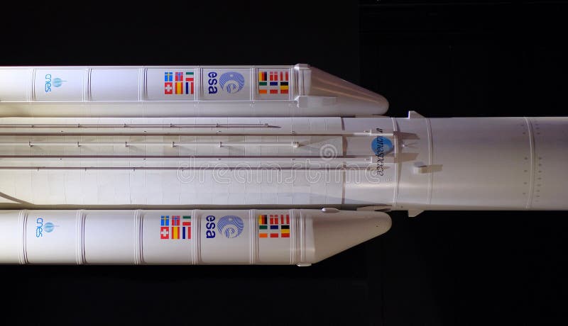 Nasa Esa Rocket in Space at the Space Expo Editorial Image - Image of ...