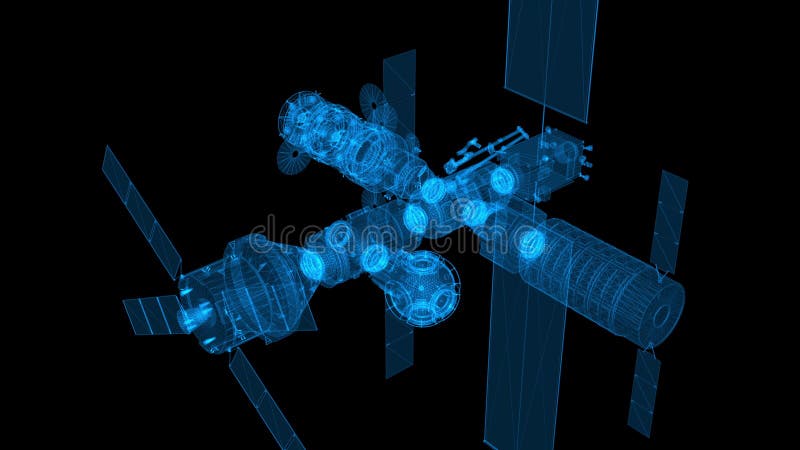 NASA Gateway Module -outline Stock Video - Video of journey, discovery ...