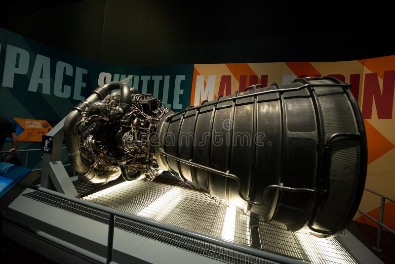 NASA Kennedy Space Center Di Rocket Engine Della Navetta Spaziale ...