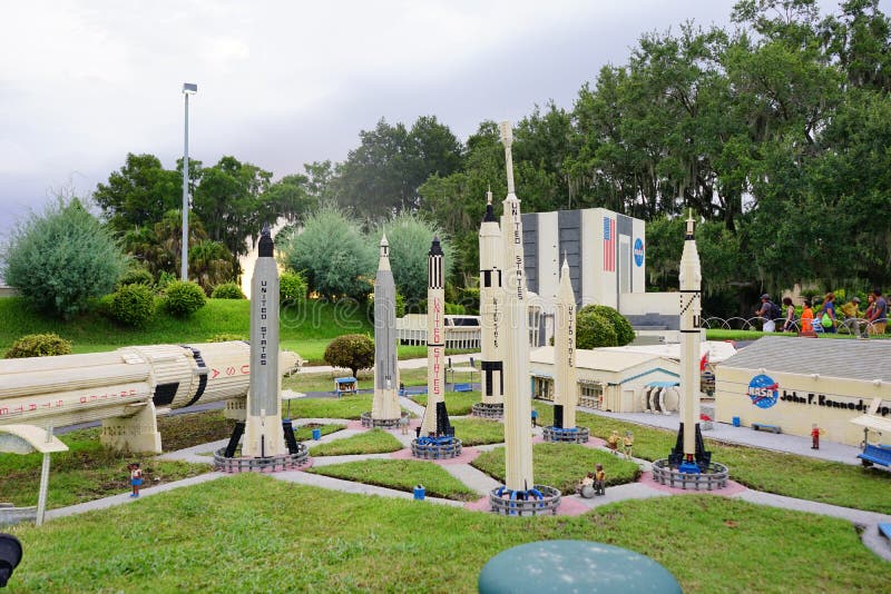 NASA in legoland editorial photo. Image of built, attraction - 64646681