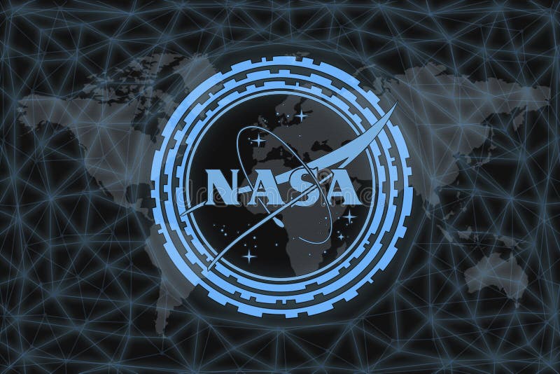 High Resolution Nasa Logo With Black Background