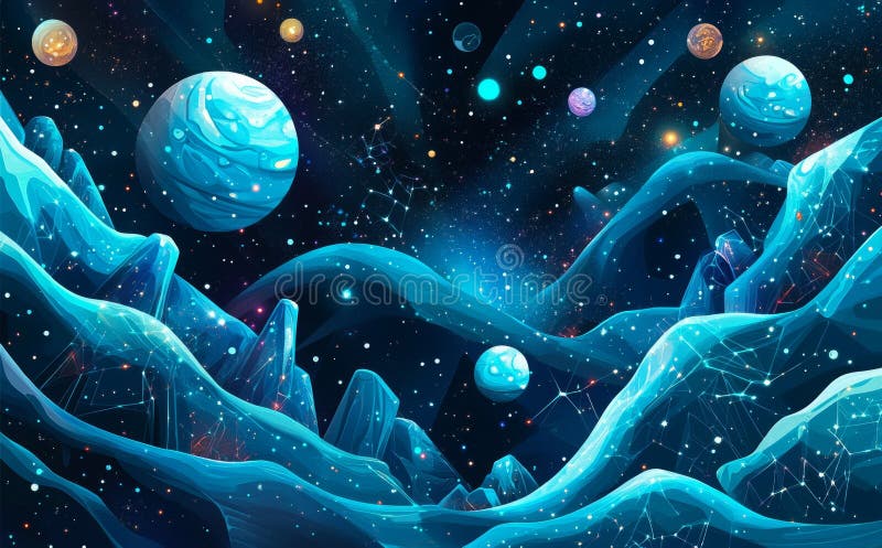 NASA Provided the Elements for this Abstract Space Wallpaper. Cosmos ...