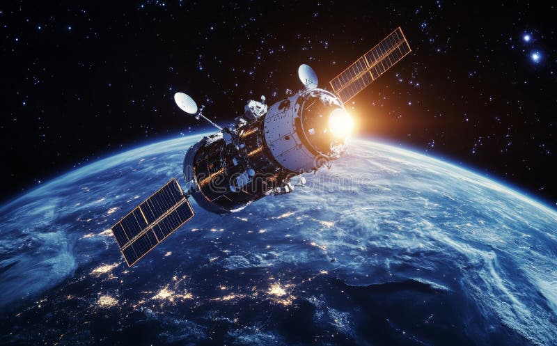 NASA Provided Elements for this 3D Illustration of a Spacecraft Launch ...