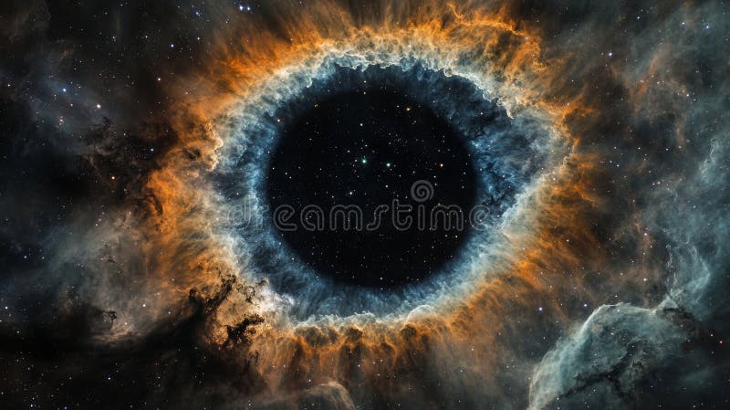 NASA Provided Elements of this Image of the Helix Nebula in Deep Space ...