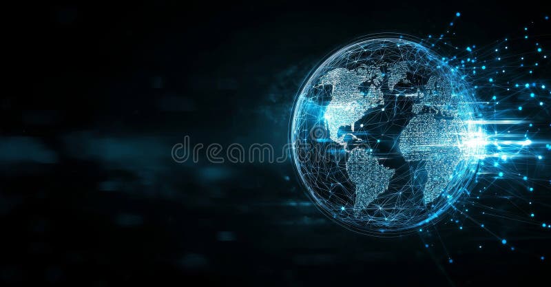 NASA Provided the Elements of this Image. a Night Earth Virtual World ...