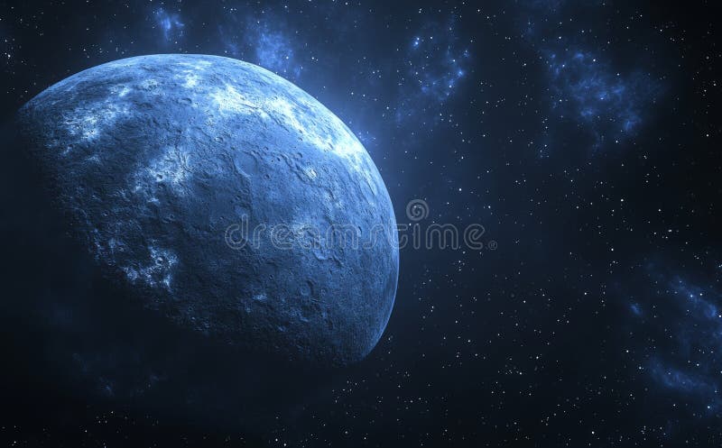 NASA Provided this High-resolution Photo of the Planet Mercury. the ...