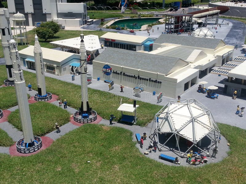 NASA in legoland editorial photo. Image of built, attraction - 64646681