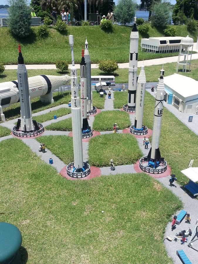 NASA in legoland editorial photo. Image of built, attraction - 64646681