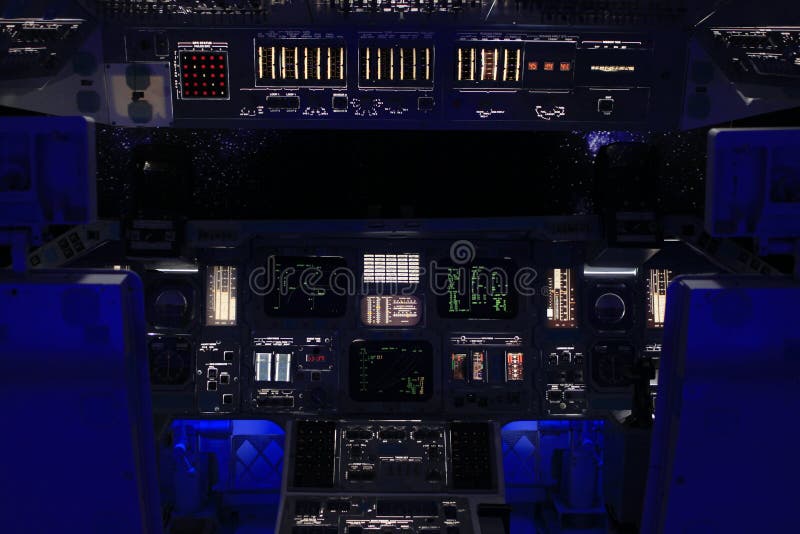 Space Shuttle Cockpit Controls