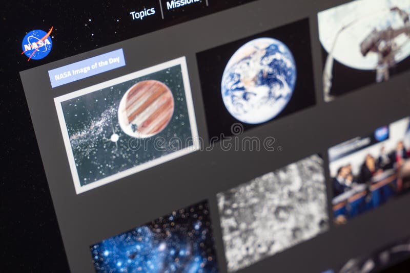 NASA web page editorial photo. Image of cosmos, business - 263634911