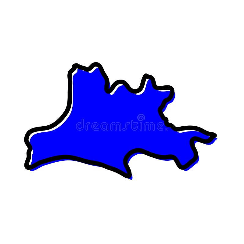 Nasarawa State of Nigeria Vector Map Illustration Stock Illustration ...