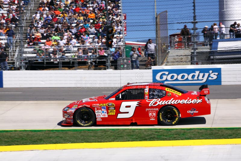 NASCAR 09 - Kahne En Martinsville Foto de archivo editorial - Imagen de ...
