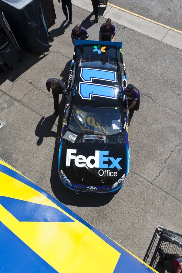 NASCAR 2012: Subway Fresh Fit 500 Editorial Stock Image - Image of ...