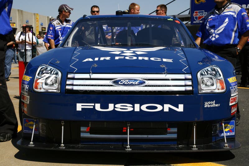 NASCAR - #21 Air Force Ford Fu Editorial Image - Image of busch ...