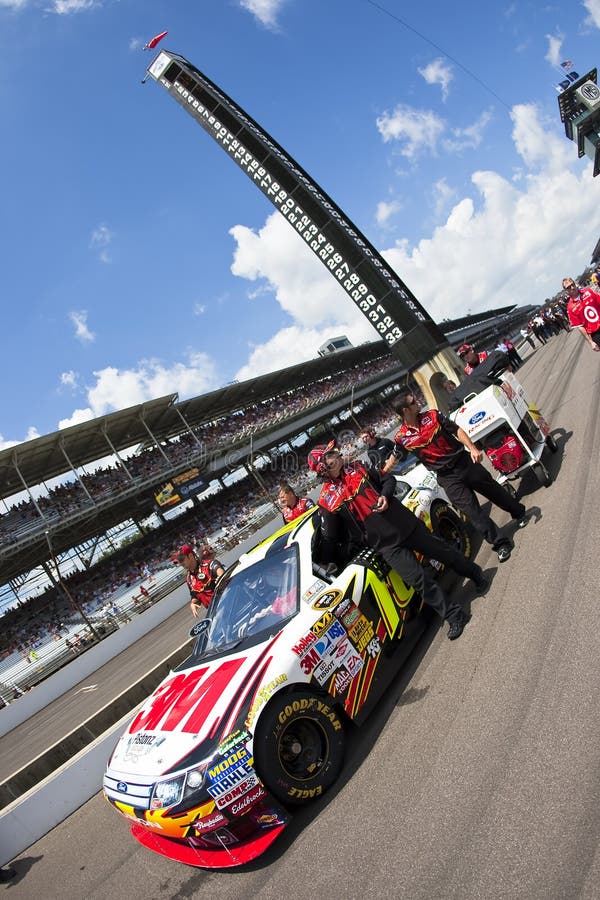 Nascar 3m Ford Allstate 400 Brickyard Stock Photos - Free & Royalty ...