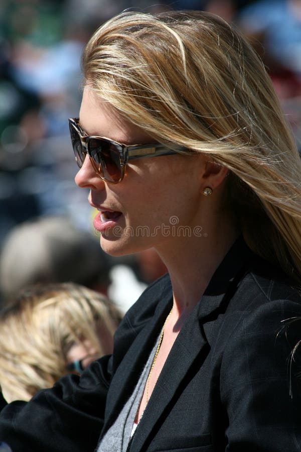 NASCAR - Chandra Johnson editorial stock image. Image of famous - 12911864