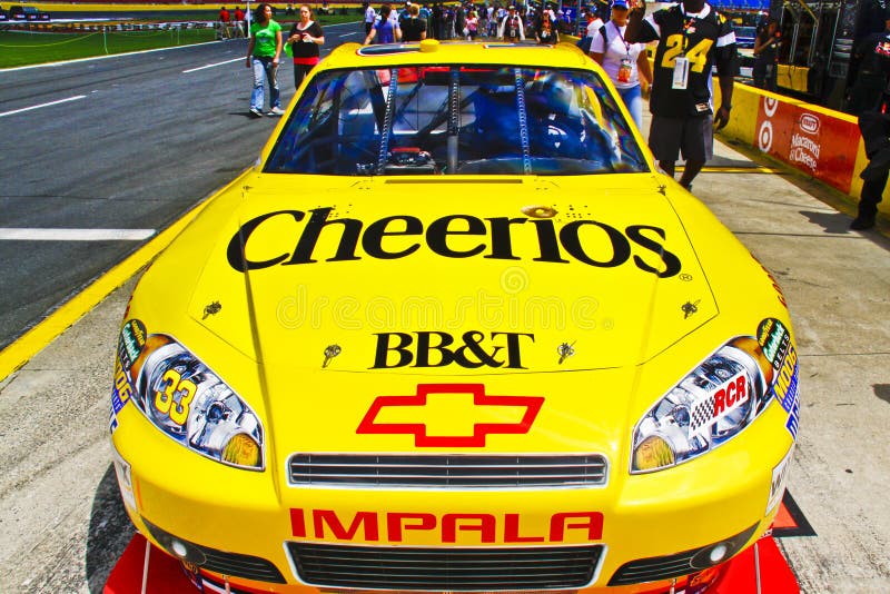 NASCAR - Coche De #33 Cheerios Imagen editorial - Imagen de colorido ...
