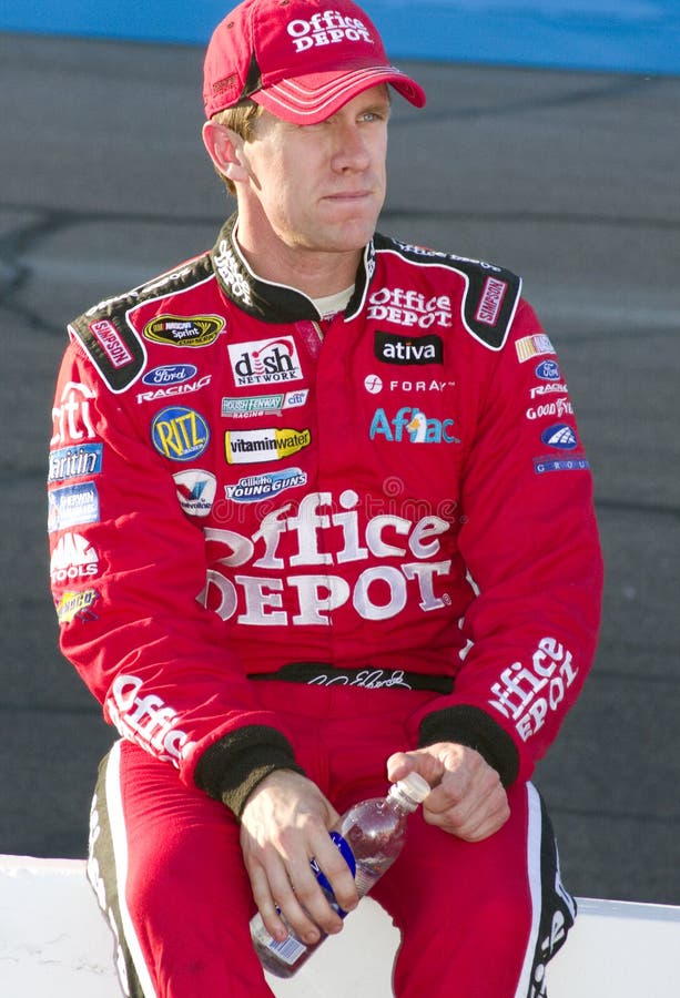 NASCAR Cup Driver Carl Edwards Editorial Photography - Image of crew ...