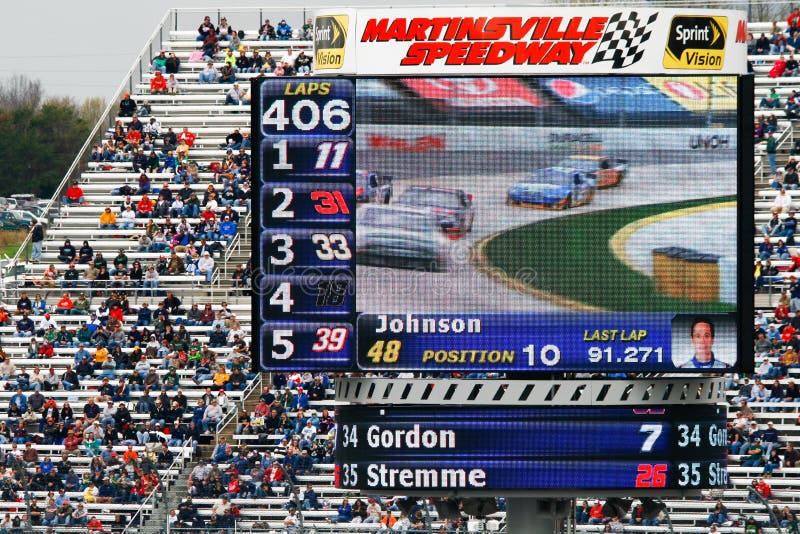 Scoreboard Nascar Stock Photos - Free & Royalty-Free Stock Photos from ...