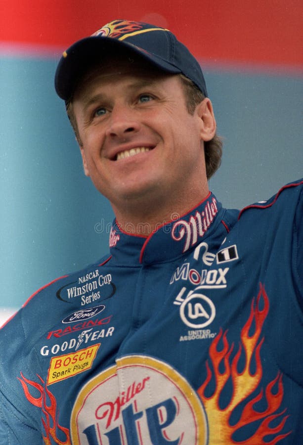 Rusty Wallace, NASCAR Driver. Editorial Stock Image - Image of ford ...