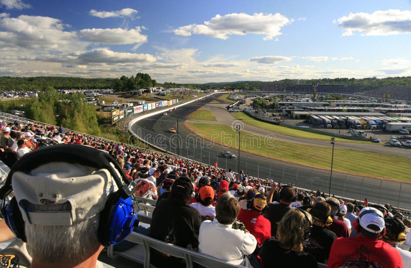 NASCAR Fans Fill the Stands Editorial Stock Image - Image of arena ...