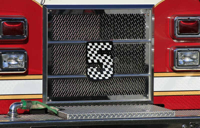 NASCAR Fire Truck stock photo. Image of siren, equipment - 3404796