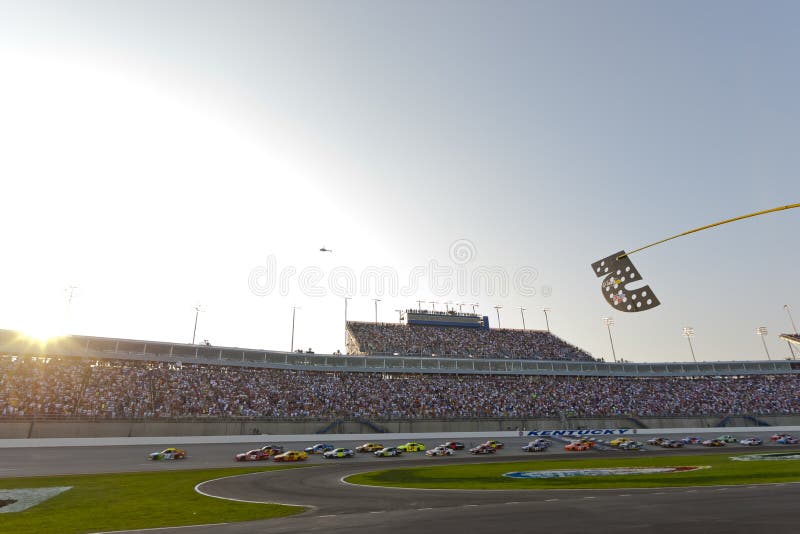 NASCAR: Jul 09 Quaker State 400 Editorial Stock Photo - Image of racing ...