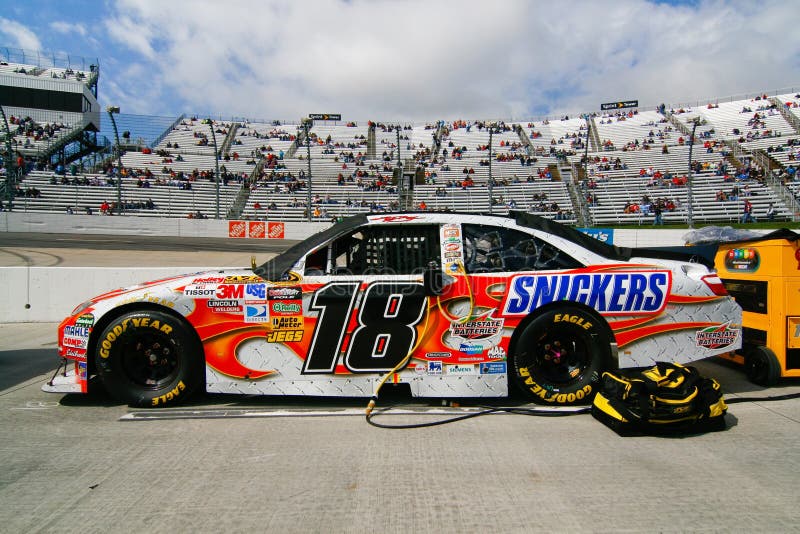 NASCAR - Kyle Buschs #18 Snickers-Auto Redaktionelles Foto - Bild von ...