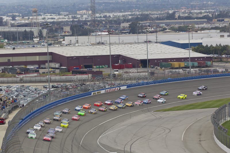 NASCAR: Mar 27 Auto Club 400 Editorial Photography - Image of race ...
