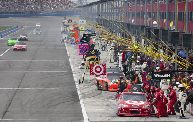 NASCAR: Mar 27 Auto Club 400 Editorial Stock Image - Image of speed ...
