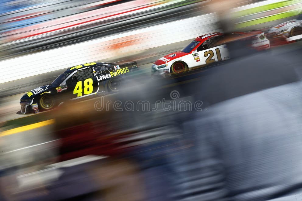 NASCAR: Mars 26 STP 500 redaktionell fotografering för bildbyråer. Bild ...