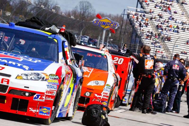 NASCAR - Pit Road Pre Race At Martinsville Editorial Photography ...