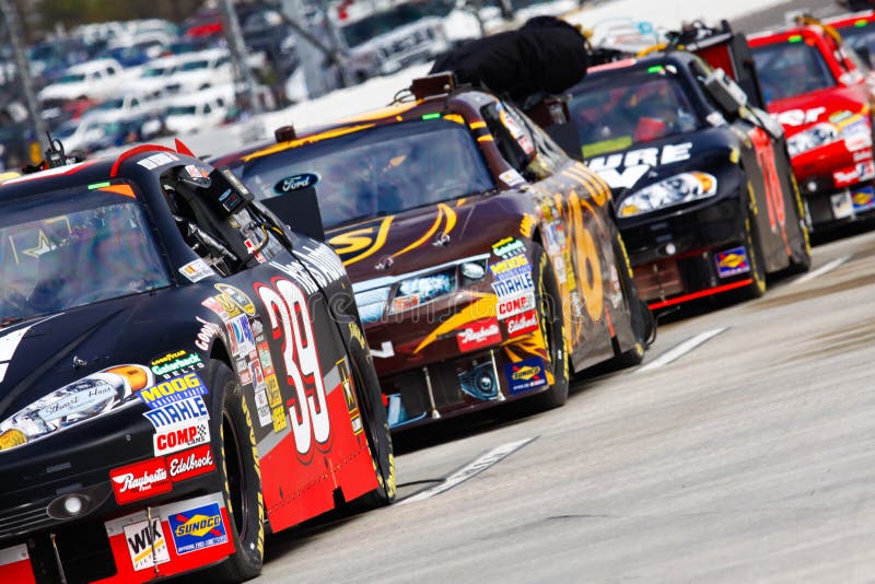 NASCAR - Pit Road Pre Race At Martinsville Editorial Photography ...