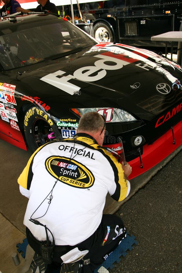 NASCAR Official in Richmond Editorial Photography - Image of fans ...