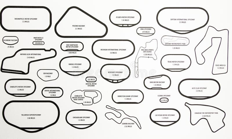 Nascar Racetracks Stock Illustrations – 1 Nascar Racetracks Stock ...
