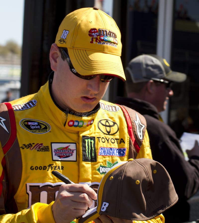 NASCAR Sprint Cup Race Driver Kyle Busch Editorial Stock Photo - Image ...
