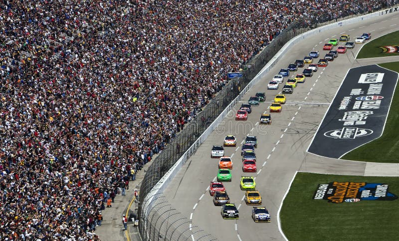 NASCAR Sprint Cup Series Samsung 500 Apr 5 Editorial Photo - Image of ...