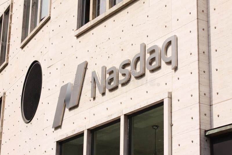 NASDAQ Building in Times Square, NYC Editorial Stock Photo - Image of ...