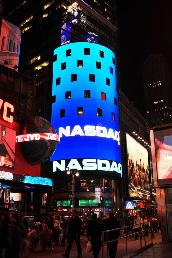 The NASDAQ Stock Market editorial stock image. Image of landmark - 29566579