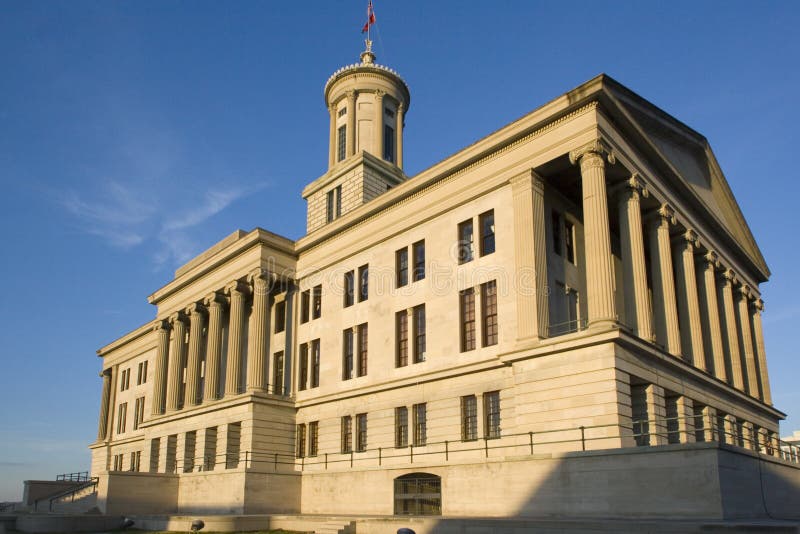 Tennessee State Capitol Building Stock Photo - Image of nashville ...